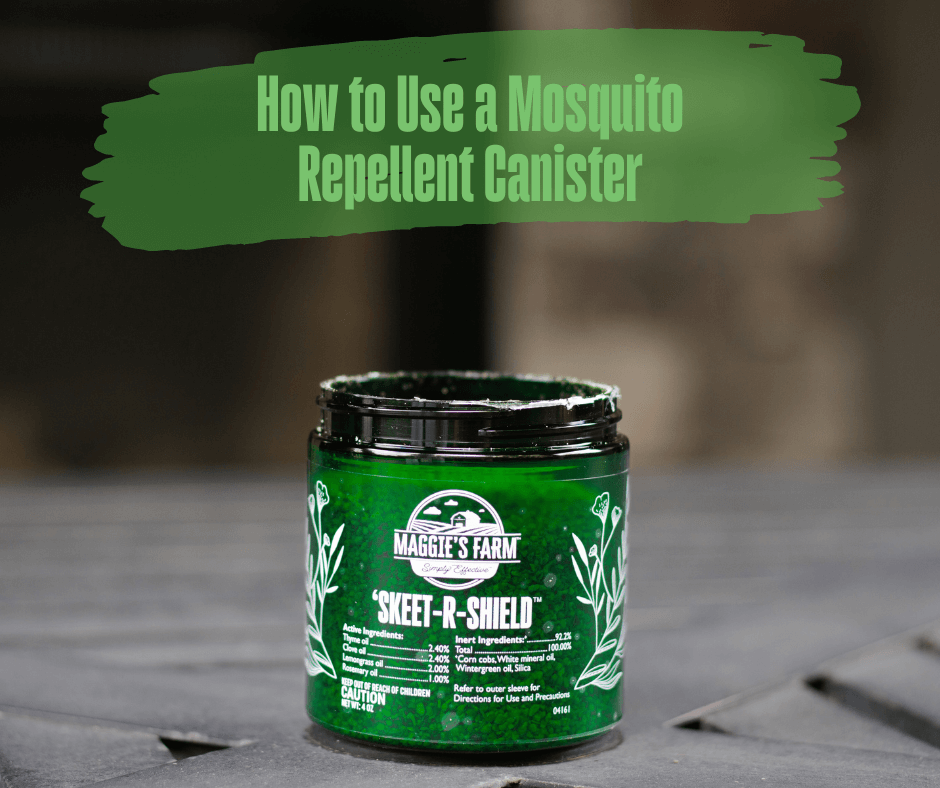 How to Use a Mosquito Repellent Canister – Maggie's Farm Ltd