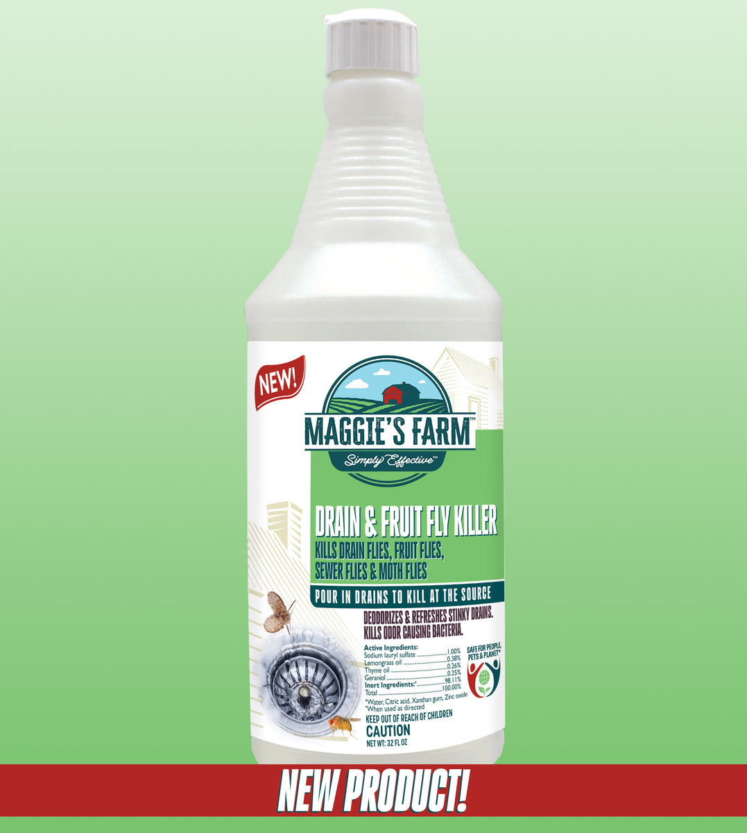 Drain & Fruit Fly Killer – Maggie's Farm Ltd